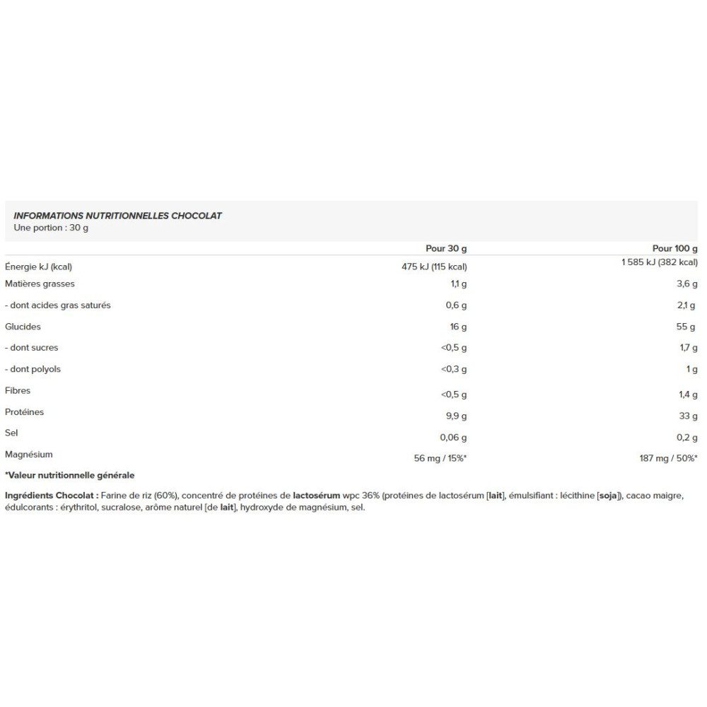 Eiwitrijstpap (400g) - Rijstcrème - Allnutrition