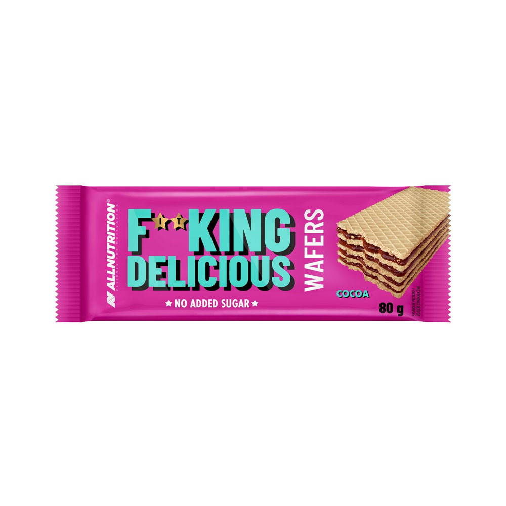 Fitking delicious wafer (80g) - Gaufres - Allnutrition