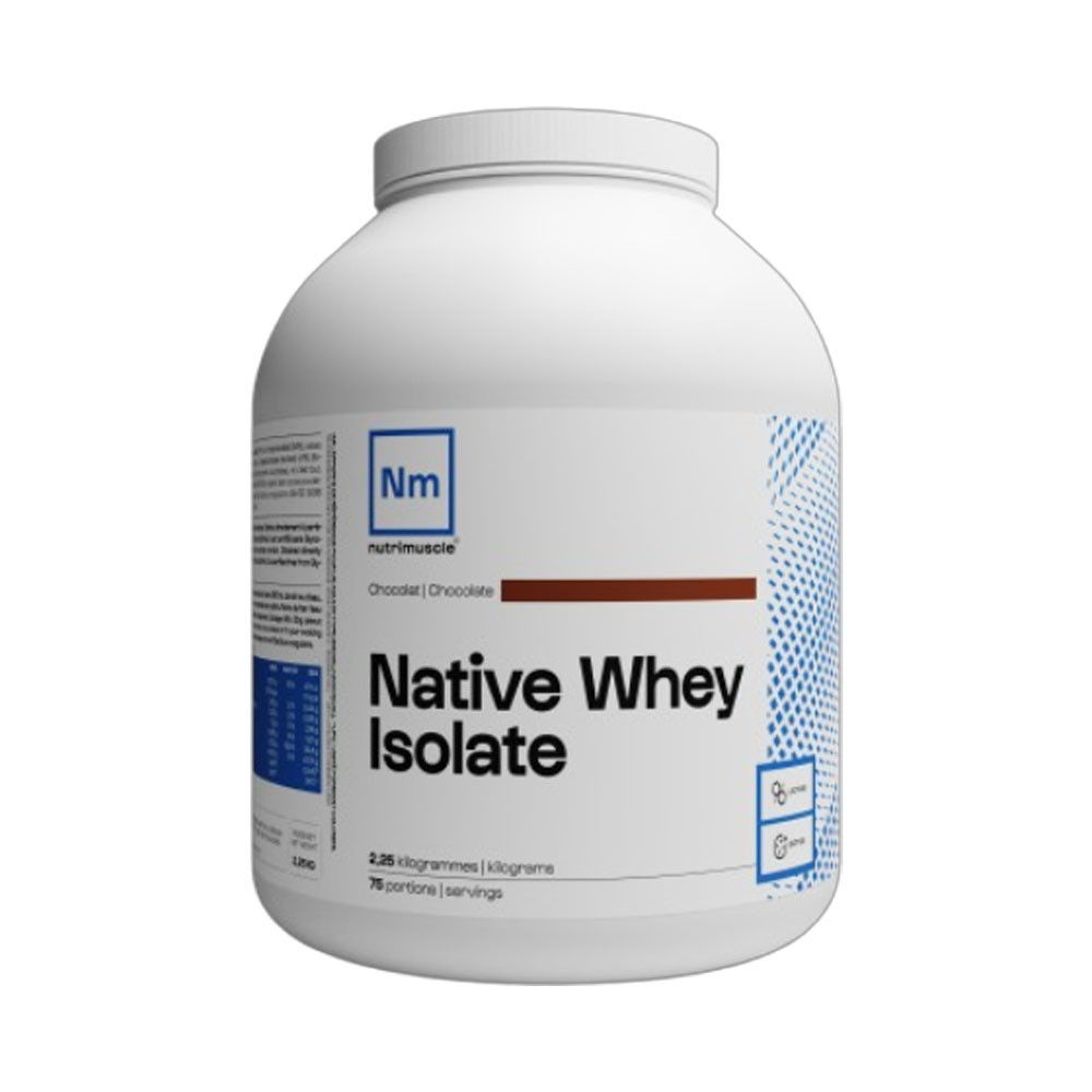 Whey native isolate (2,25kg) - Whey isolate - Nutrimuscle