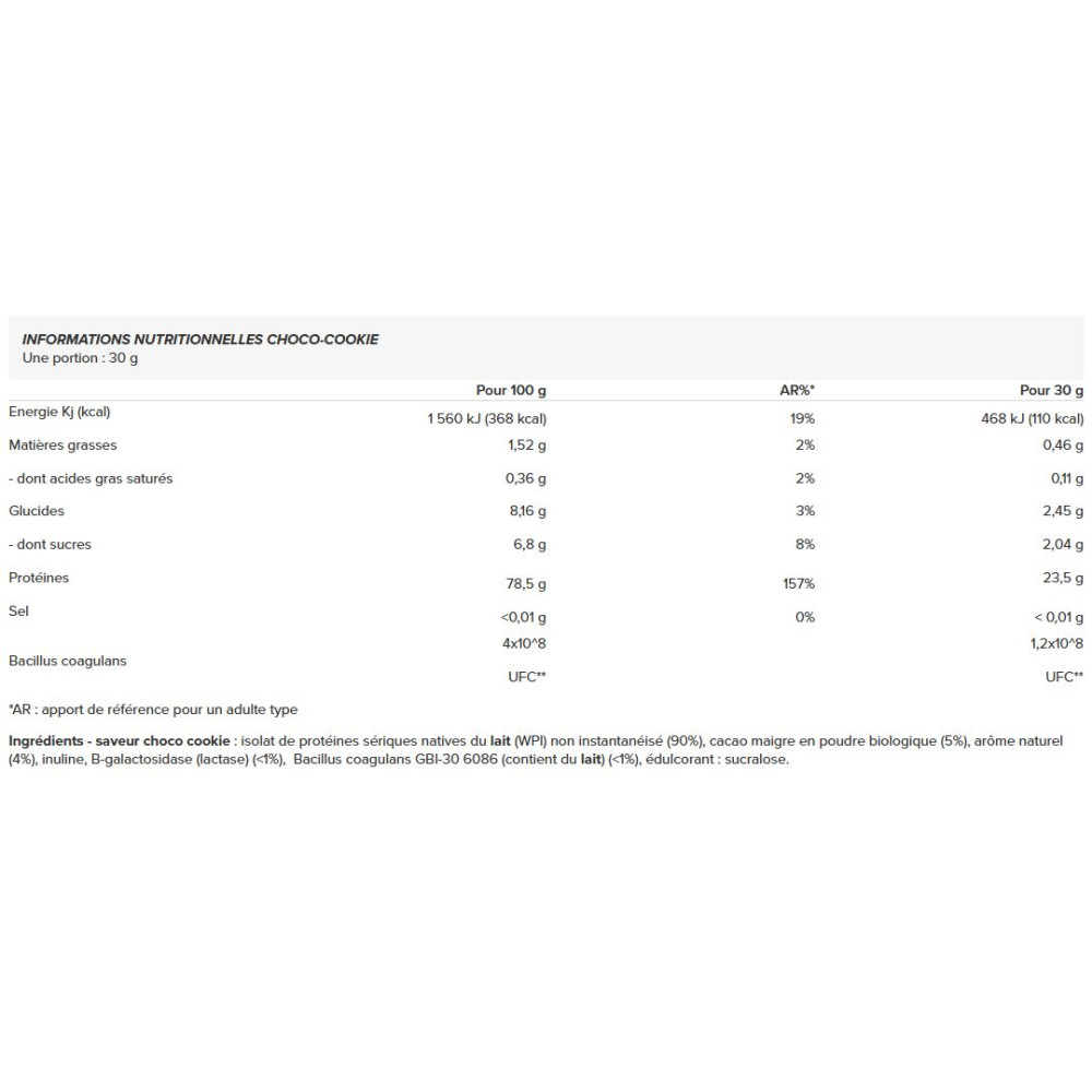 Whey native isolate (2,25kg) - Whey isolate - Nutrimuscle