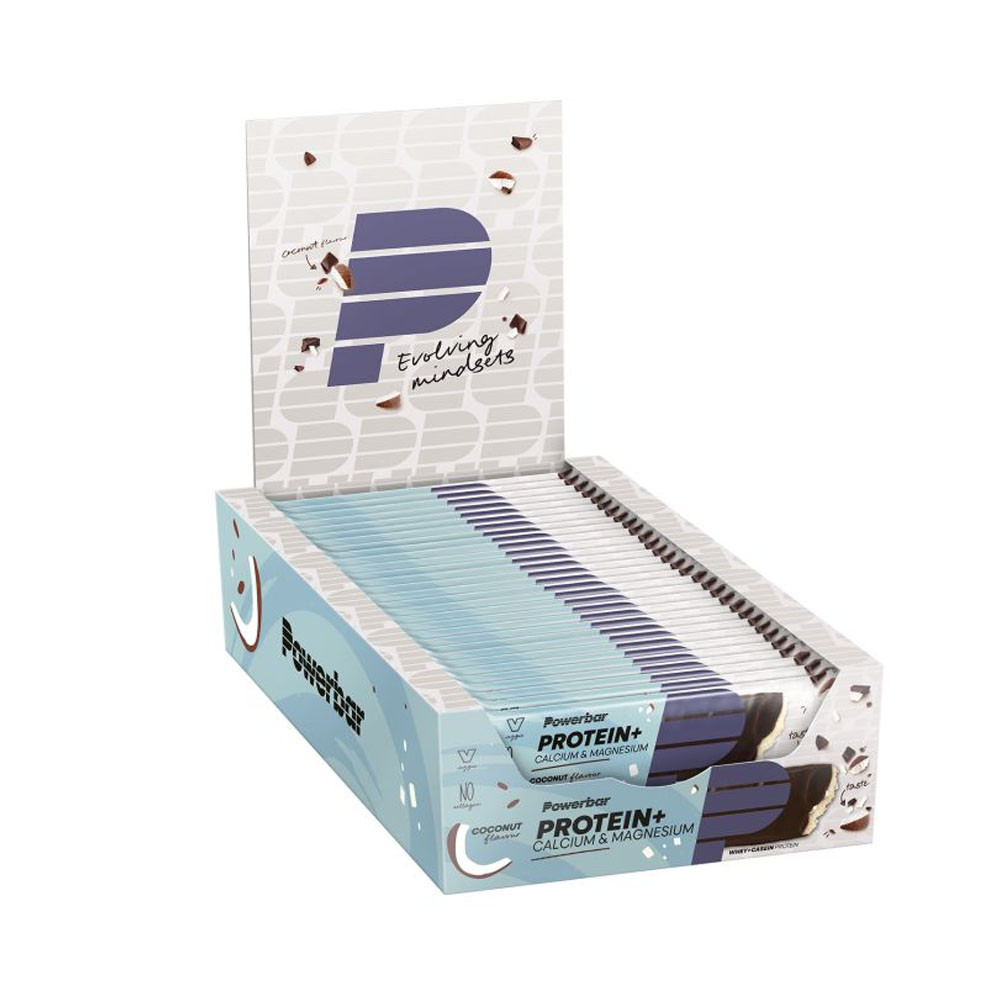 Protein bar + Calcium & magnesium (30x35g) - Protein bars - Powerbar