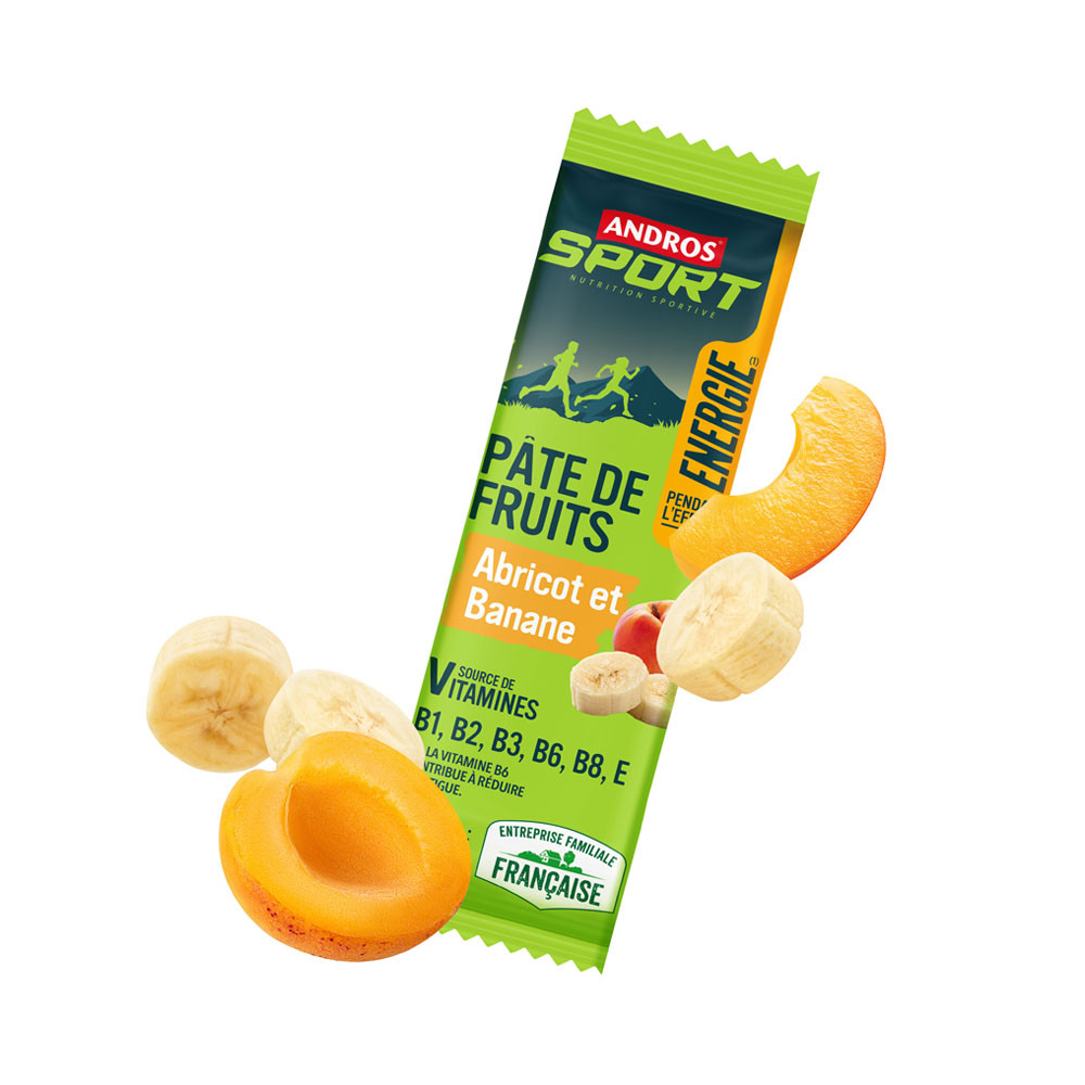 Pâtes de fruits (32x30g) - Barres énergétiques - Andros Sport