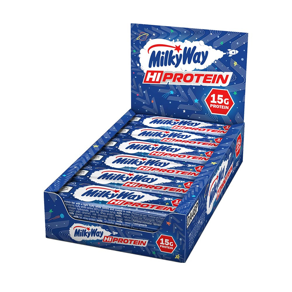 Milky Way hi protein (12x50g) - Barres protéinées - Mars Protein
