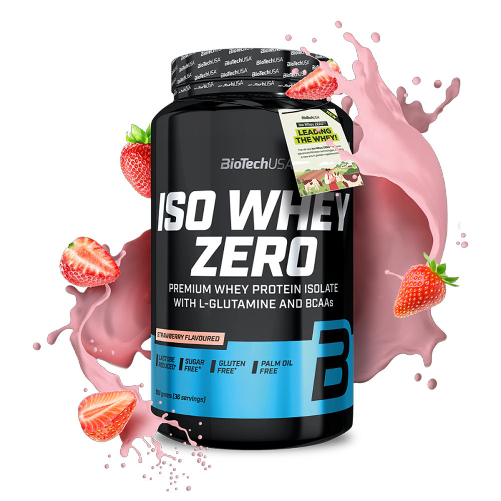 Iso Whey Zero Protein 908g - Biotech USA