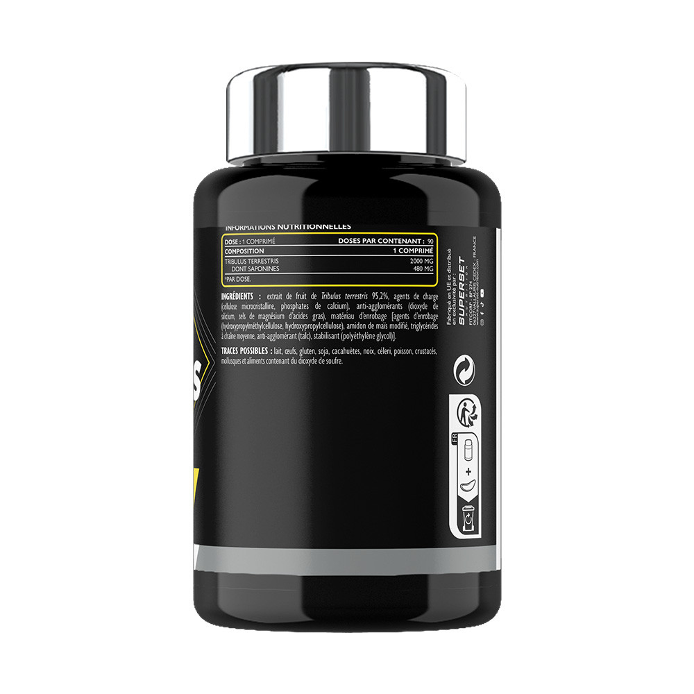 Tribulus Terrestris (90 tabs) - Boosters de testostérone - Superset ...
