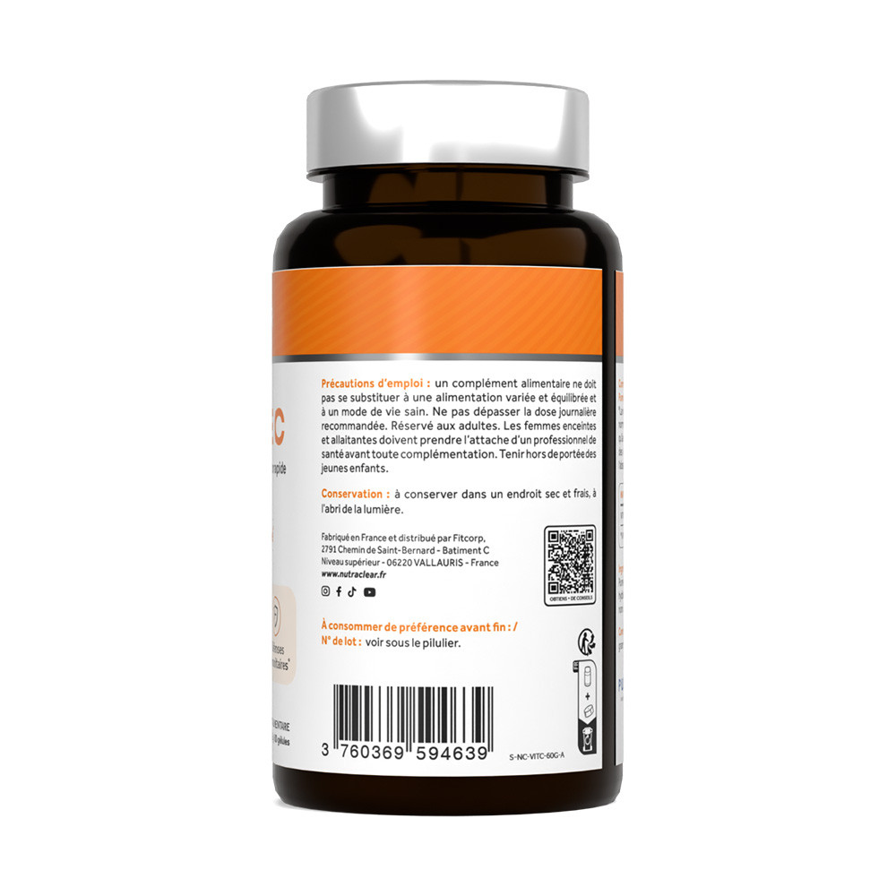 Vitamin C PureWay-C® (60 capsules) - Nutraclear
