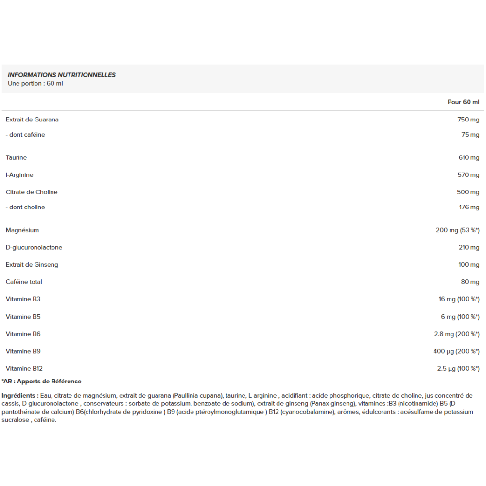 Punch power chupito (60ml) - Chupitos - Punch power