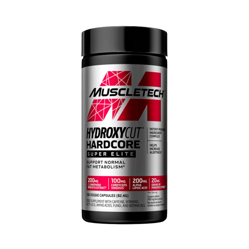 Hydroxycut Hardcore Super Elite (100 caps) - Fat burners - Muscletech