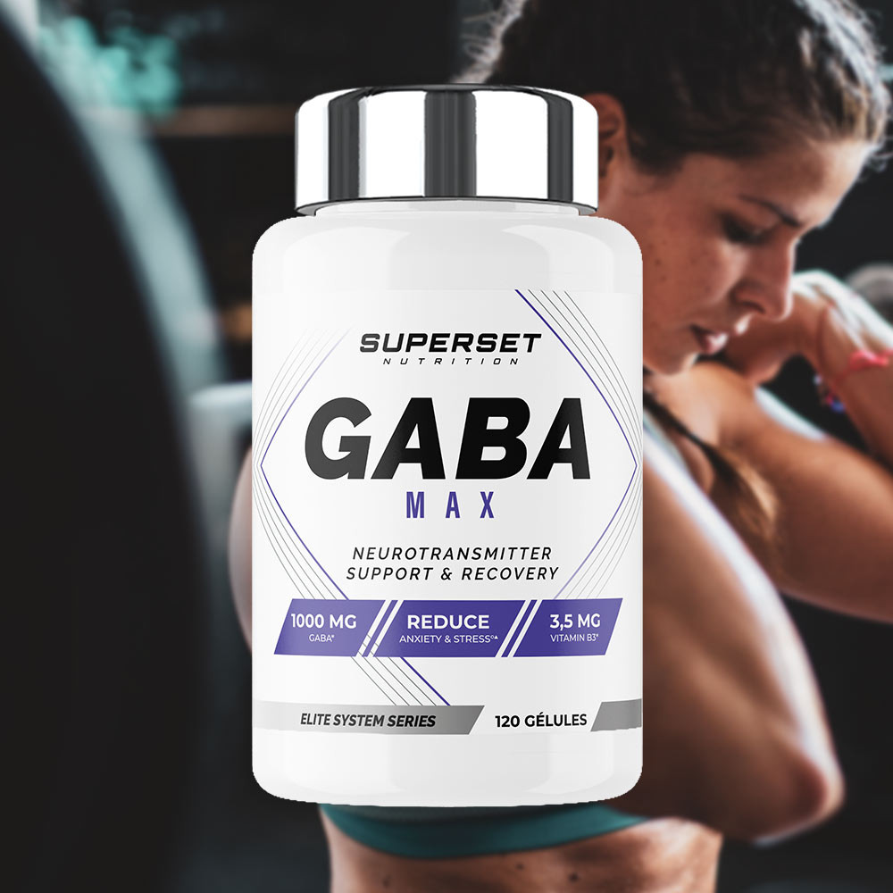 GABA MAX (120 CAPS) - GABA - Superset Nutrition