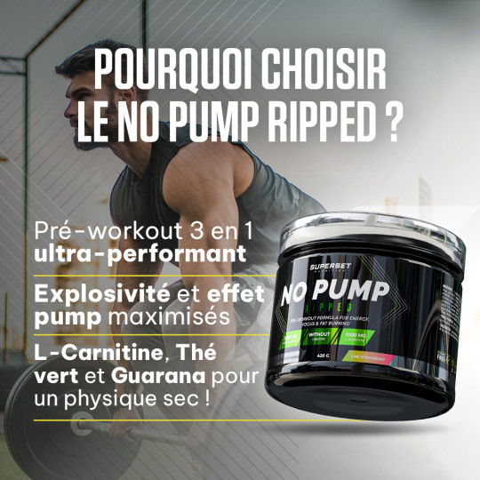 No Pump Ripped (420g) - Pré-workout - Superset Nutrition