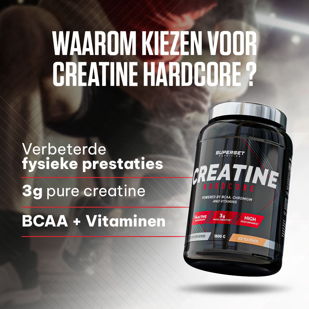 CREATINE HARDCORE (1,5Kg) - Creatines - Superset Nutrition