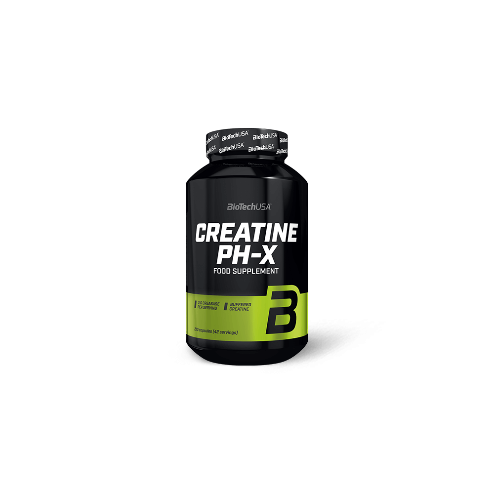 Creatine monohydrate PH-X 210 caps Biotech USA