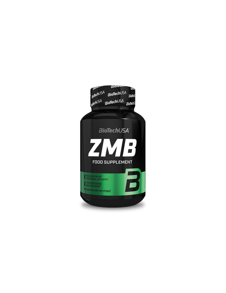 ZMB 60 caps - Biotech USA - Formule Zinc, magnésium et B6