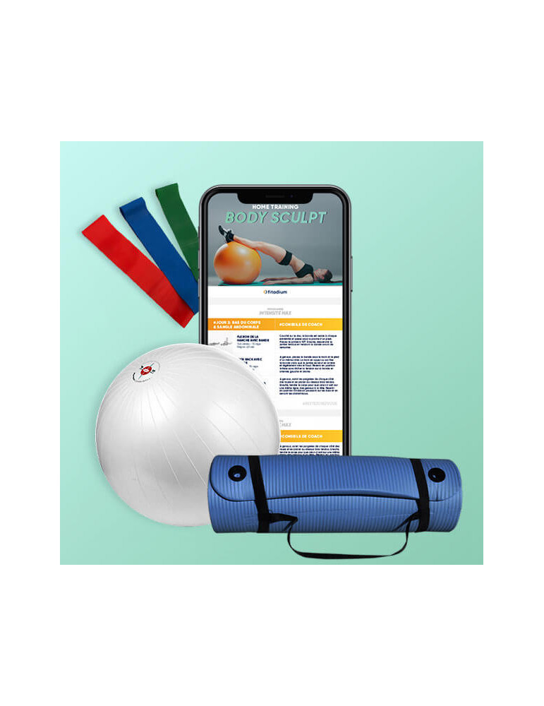 Pack accessoires musculation et fitness pour home training