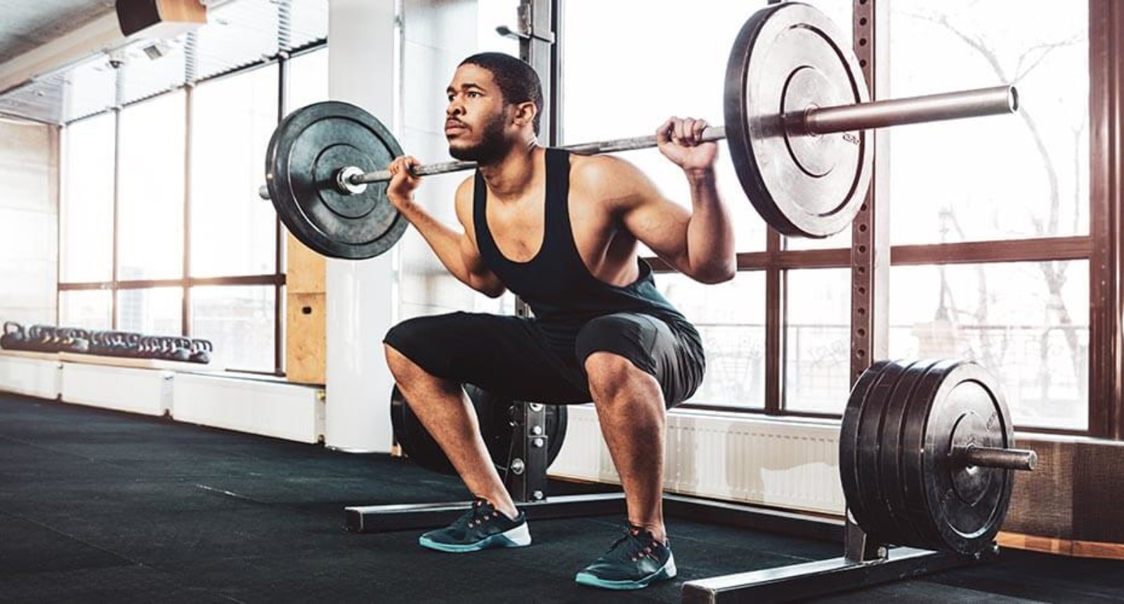 Entrainement des cuisses à la smith machine