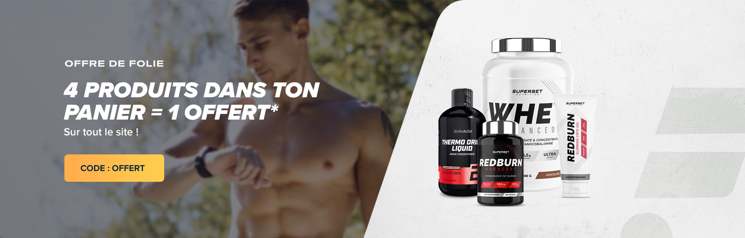 Boutique produits Musculation & Fitness en ligne, Nutrition & Coaching
